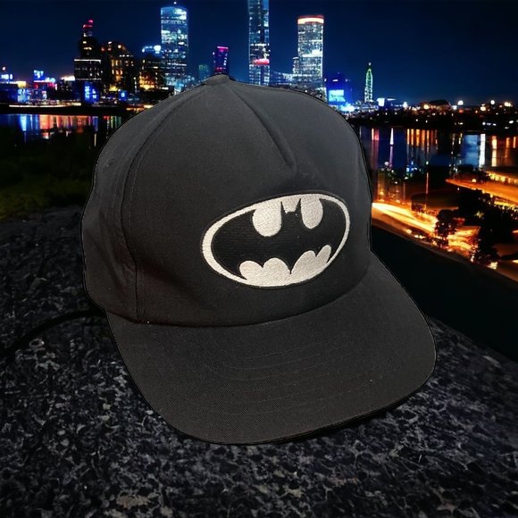 DC Comics | Accessories | Vintage 992 Batman Snapback Hat Dc Comics 9s ...
